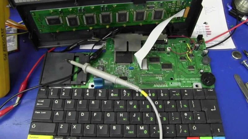 Amstrad NC100 Teardown and Repair | Retrounlim