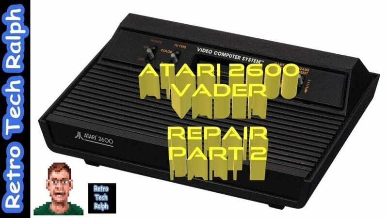 Atari 2600 Vader 4 Switch Repair Part 1 | Retrounlim