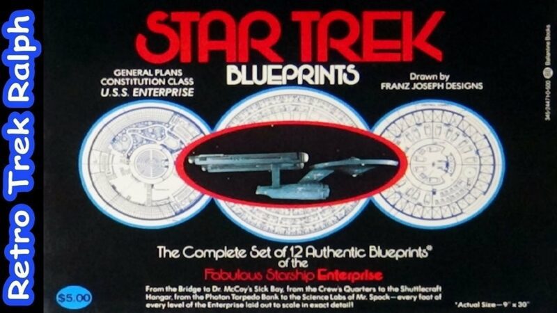 Star Trek Starship Blueprints - General Plans for Constitution Class ...