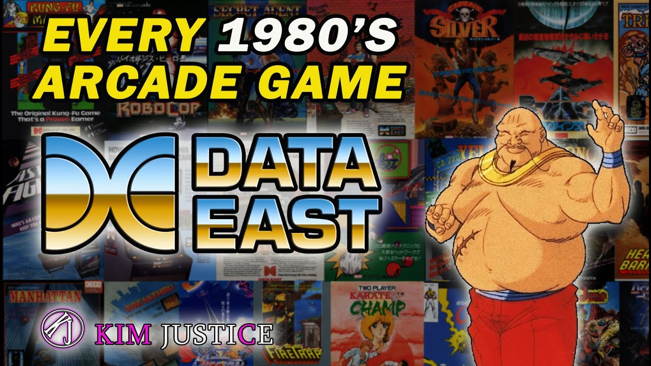 The A-Z of Data East's 1980's Arcade Games | Kim Justice | Retrounlim