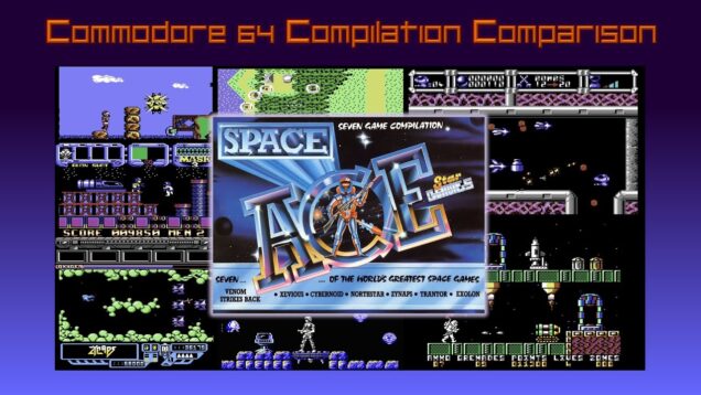 Commodore 64 Compilation Comparison: Space Ace (1988) | Retrounlim
