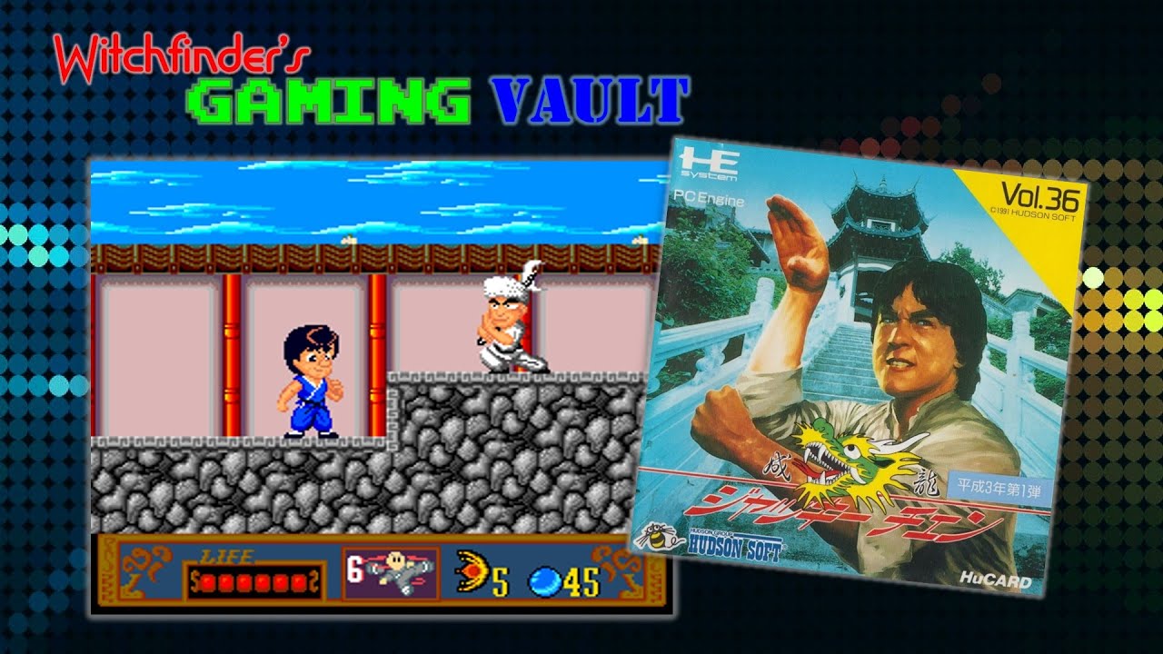 Witchfinder's Gaming Vault: Jackie Chan (PC Engine) | Retrounlim